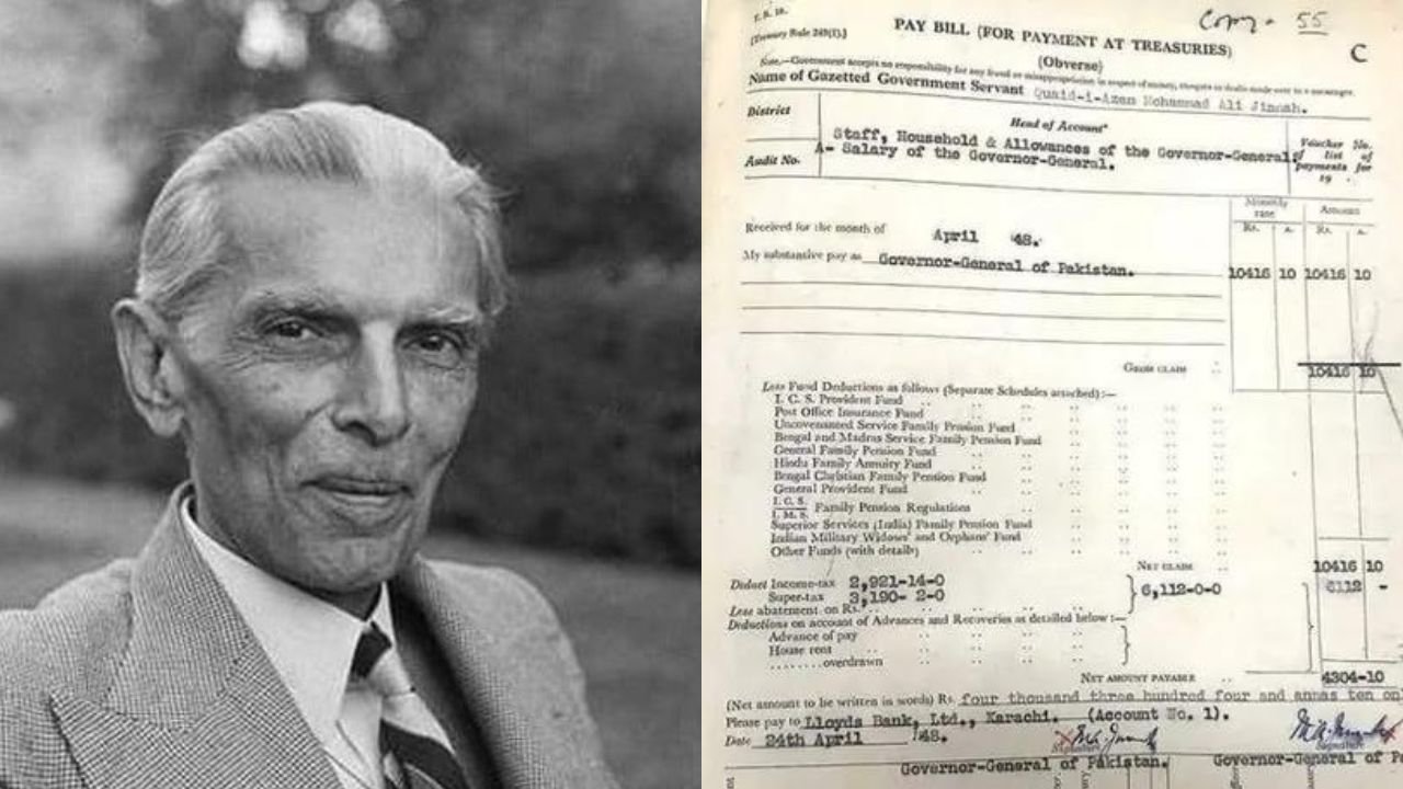 Unveiling Muhammad Ali Jinnah's Salary as Pakistan's First Governor General